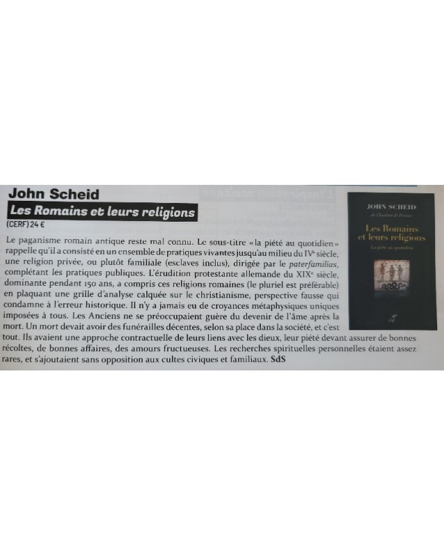 Les Romains et leurs religions - La piété au quotidien