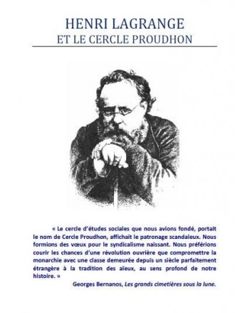Henri Lagrange et le Cercle Proudhon